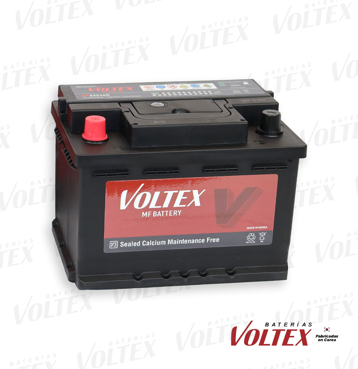 Batería Voltex Modelo 55040R – Baterías Voltex Perú