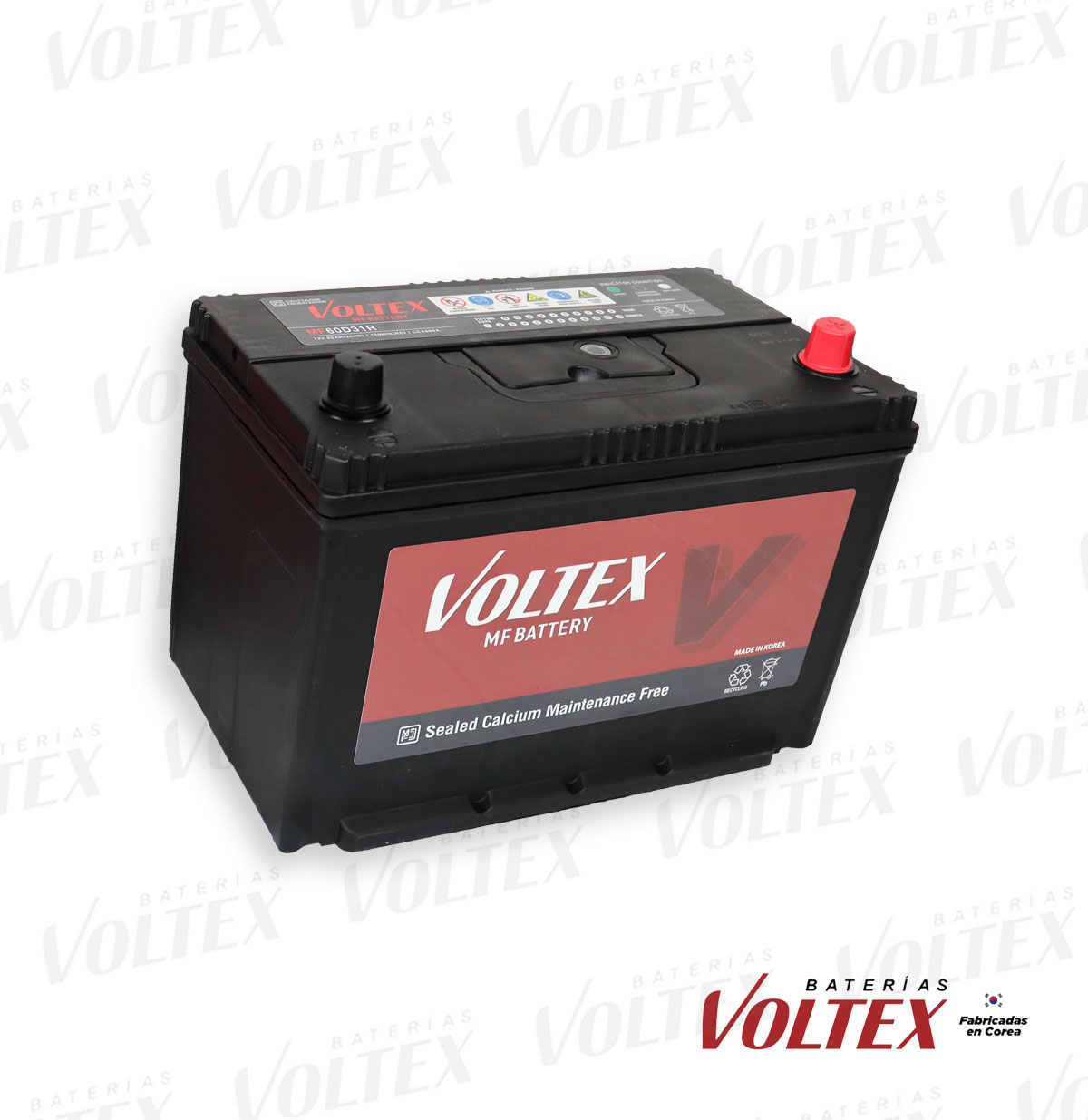 Batería Voltex Modelo 95D31L – Baterías Voltex Perú